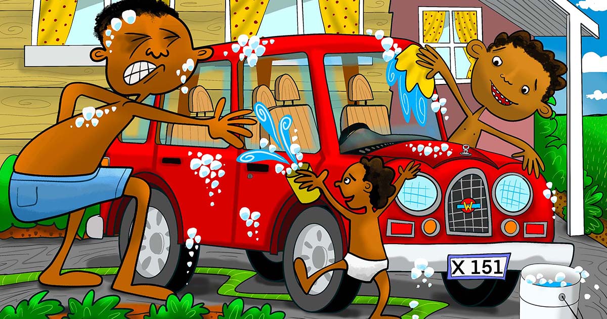 Hidden Objects Game | Family Fun Carwash | CaribYo Kids!