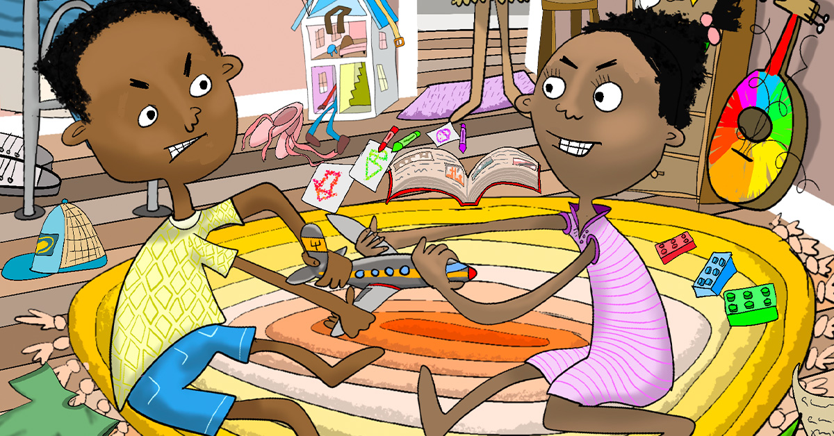 Spot the Differences | Messy Room | CaribYo Kids!